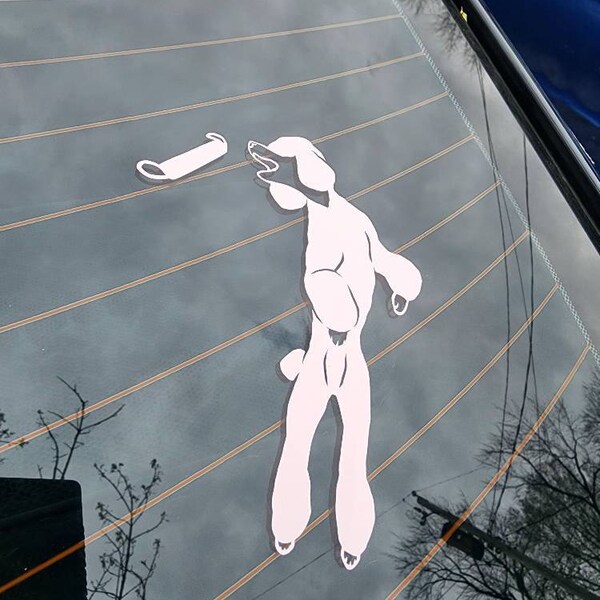 AGILITY DOG JUMP Vinyl Decal | Purebred Dog, Dog Sport, Agility, Dog ...