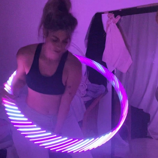 Twilight Hoop Pro HD Leds / Smart LED Hula Hoop - Etsy