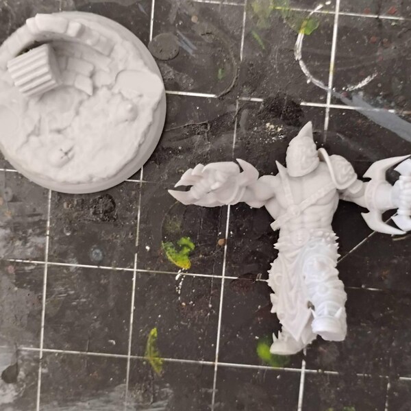 Dnd Female Human Spellcaster Assassin Monster Miniature | 32mm Scale ...