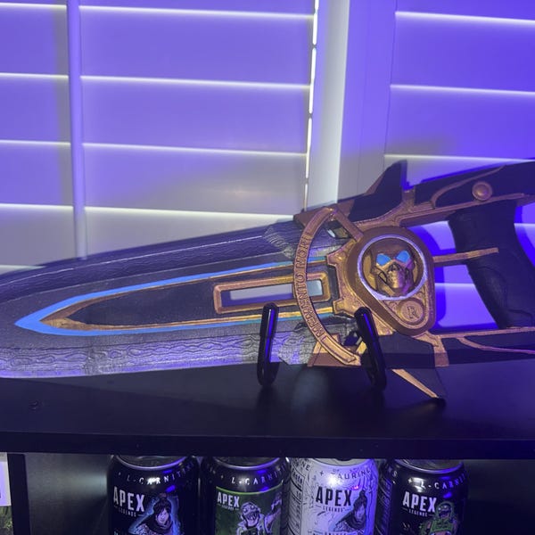 Cobalt Katar Universal Heirloom Apex Battle Royale 3D Printed Prop Toy ...