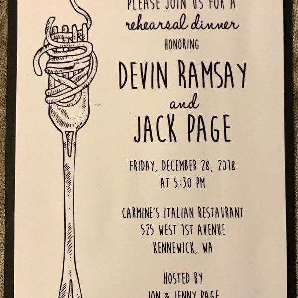 Mexican Dinner Invitation, Fiesta, Dinner Invitation, Rehearsal Dinner ...