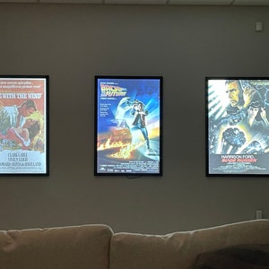 3-PACK Custom LED Light Box Poster Frames Made in USA - Etsy