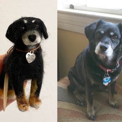 Dog Memorial Gift Plush Dog Pet Loss Dog Remembrance - Etsy