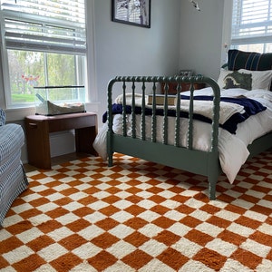 Cotton Wool Blue and White Handmade Rug, Handwoven Modern Flatweave ...