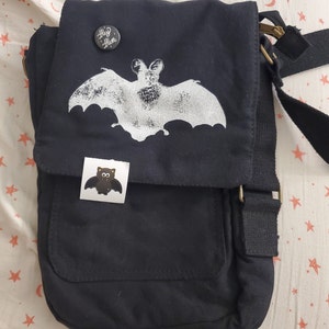 Bat Tech Bag Small Purse Crossbody Shoulder Bag Gift for Bat Lover - Etsy