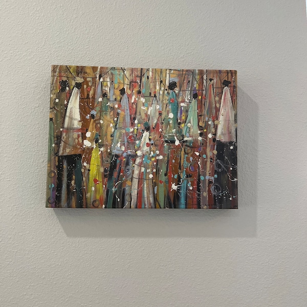 Our Colorful People CANVAS, African American Art, Canvas Art, Canvas ...