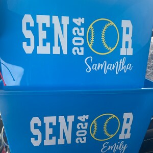 Personalized Sports Sport Graduation Gift Basket Baseball Senior 2025 ...