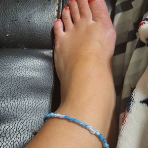 Woven Daisy Chain Friendship Bracelets, Visco,flower, Anklet, Boho ...