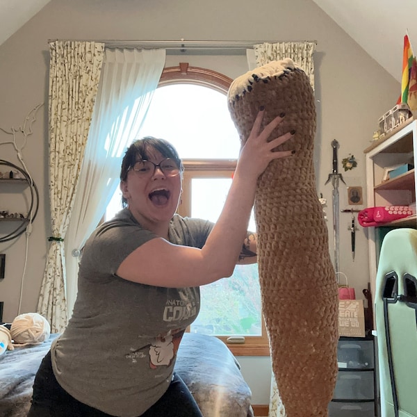 PDF of Modern Mini Dune Sandworm Instructions - Etsy