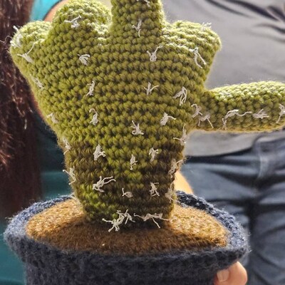 Cactus Hand CROCHET PATTERN / Amigurumi Cactus PDF English Pattern ...