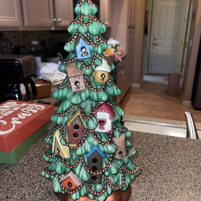 Ready to Paint or Hand Painted Ceramic Bisque Old Water Mill - Etsy