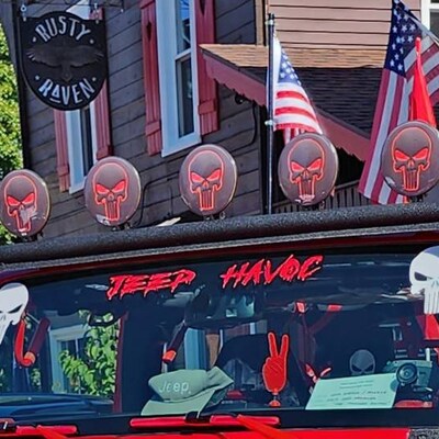 SET of 4 All Sizes Domed Sticker Emblem Chevrolet USA Flag Self ...