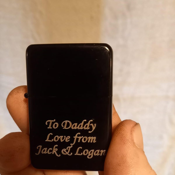 Personalised Steel Lighters, Fuel Lighters Engraved Lighters ...