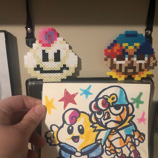 Maws Bead Sprite Keychain | Splatoon Salmon Run - Etsy