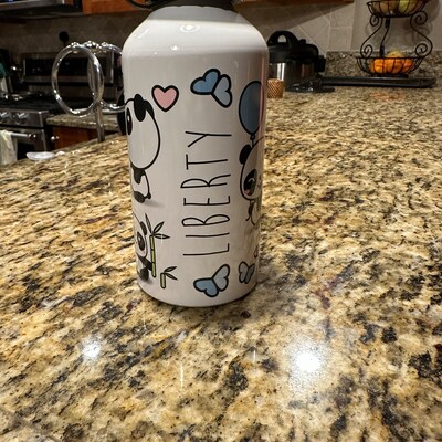 Panda Bear Bookmark Personalised Kawaii Panda Gift Name Gift Metal ...