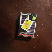 8-bit Gold Playing Cards - Etsy