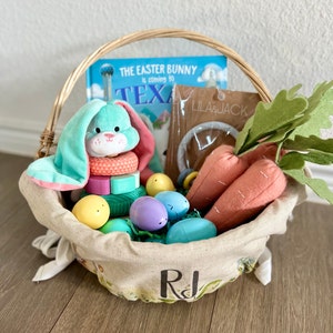 Peter Rabbit Personalized Easter Basket Liner Custom Easter - Etsy
