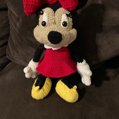 MINNIE AMIGURUMI PATTERN - Etsy