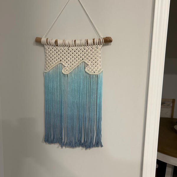 Small Beachy Wave Macrame - Etsy