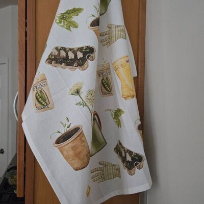 Garden Alphabet Watercolor Nursery Art Garden ABC Print Playroom Decor ...