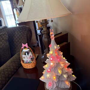 Ceramic Tree Bulbs Pink (30) Swirl Bulbs Replacement Bulbs for Vintage ...