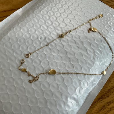 14K Gold Jordan Necklace for Girls and Boys, Nike Sports Jewelry, Gold ...