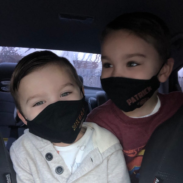 Personalized Kids Face Mask - Etsy