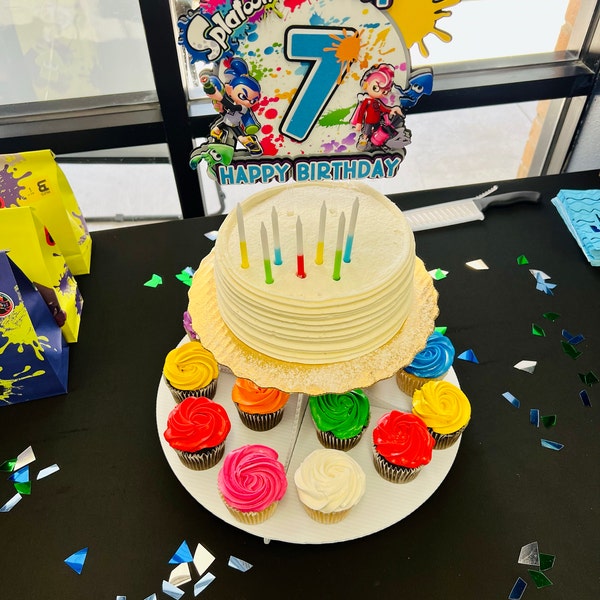 Splatoon Cake Topper - Etsy