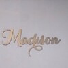 Gold Baby Name Sign Calligraphy Font - Etsy