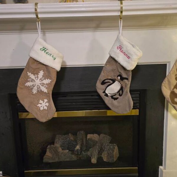 Personalized Christmas Sack Monogrammed Xmas Sack With Name Santa Sack ...