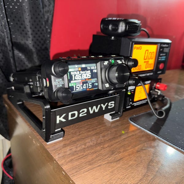 3D Printed Stand for Yaesu FTM-500D - Etsy