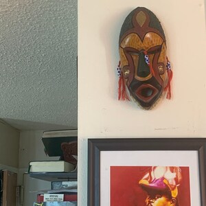 Wood Maskpair of Fulani Elephant Mask Wall Hanging Maskwall - Etsy