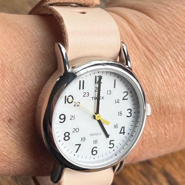 Leather Watch Strap for Timex Weekender - Etsy