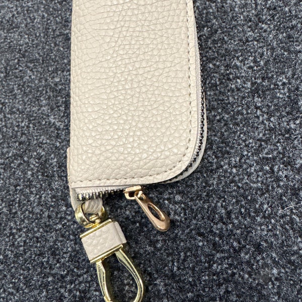 Personalized Leather Key Case, Leather Key Holder, Key Pouch Holder ...