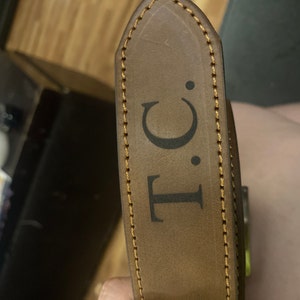 Father's Day Leather Belt, Customized Belt for Him, Personalized Belt ...