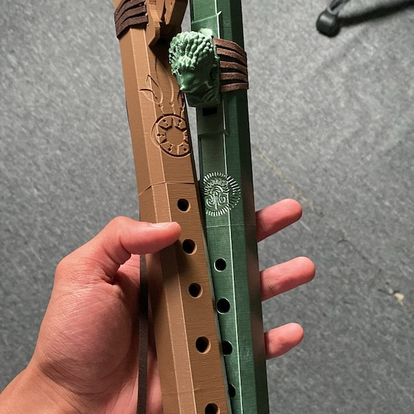 3D Printed Flute, Key of Low C, Native American Style - Etsy Canada