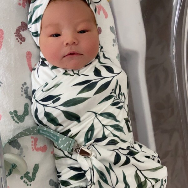 Robe and Swaddle Set,mommy and Baby Matching,hospital Bag,mommy and Me ...
