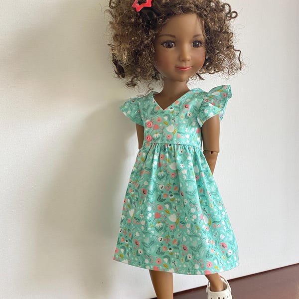 Sewing Pattern coline for Ruby Red Fashion Friends and Little Kidz ...