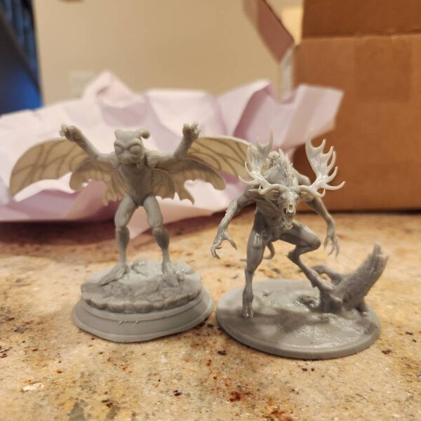 Dire Bat Miniature for D&D, Dungeons and Dragons, Pathfinder-by Stlflix ...