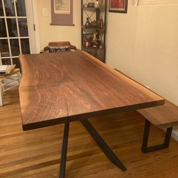 WALNUT STOOL, Foot Rest, STEP Stool, Personalized Small 4 Leg Wooden ...