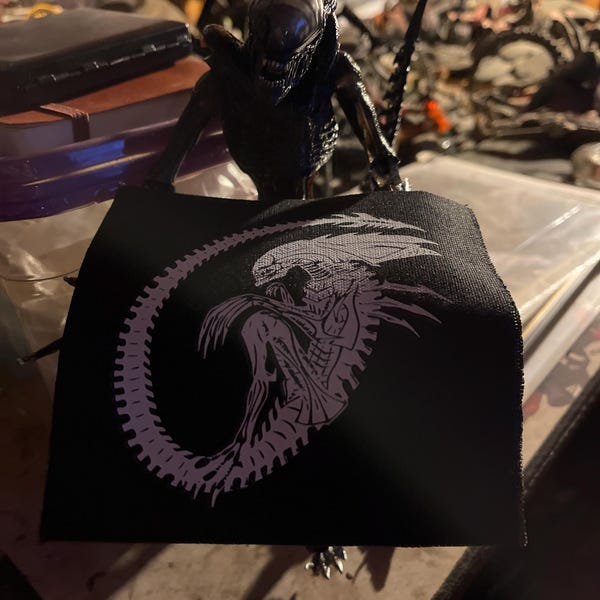 Anarchy Black Rose Punk Back Patch DIY Anti-authority Metal Crust Doom ...