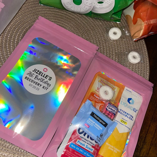 Bachelorette Recovery Kit, Custom Recovery Kit Stickers, Party Labels ...