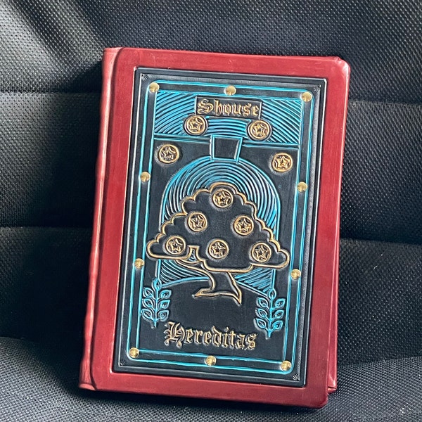 Custom Large Leather Bound Book, Personalized Gift, A3 Leather Book ...