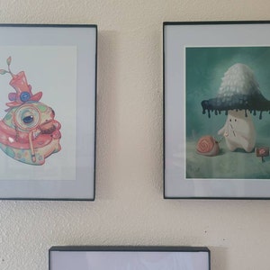 Grandpa Frog With Bill the Tortoise Art Print Original - Etsy