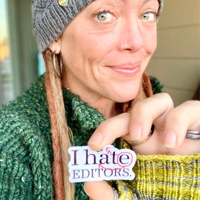 I Heart Editors Quote Sticker Gift for Editors, Writers and Authors - Etsy