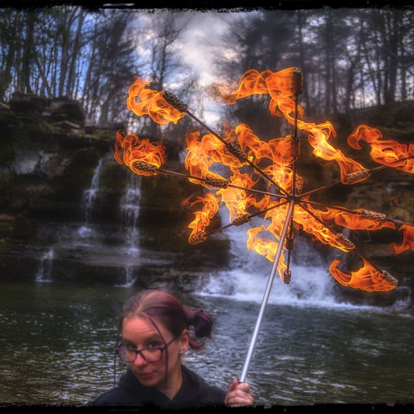 Fire Umbrella, Fire Parasol - Etsy