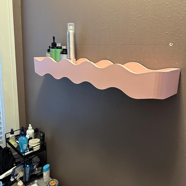 Colorful Wall Shelves, Colorful Shelf, Unique Handcrafted Wall Art ...