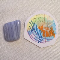 Plant Cell Tissue Under Microscope Abstract Watercolor Painting ...