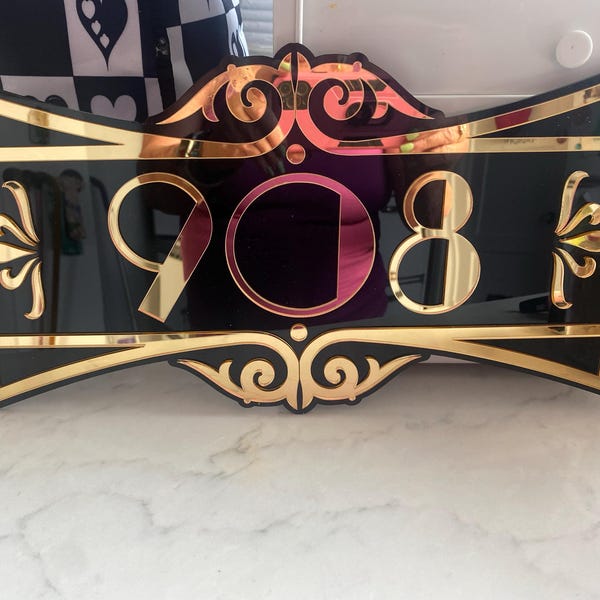 MCM House Address Sign | Custom House Address | Mid Century Modern ...