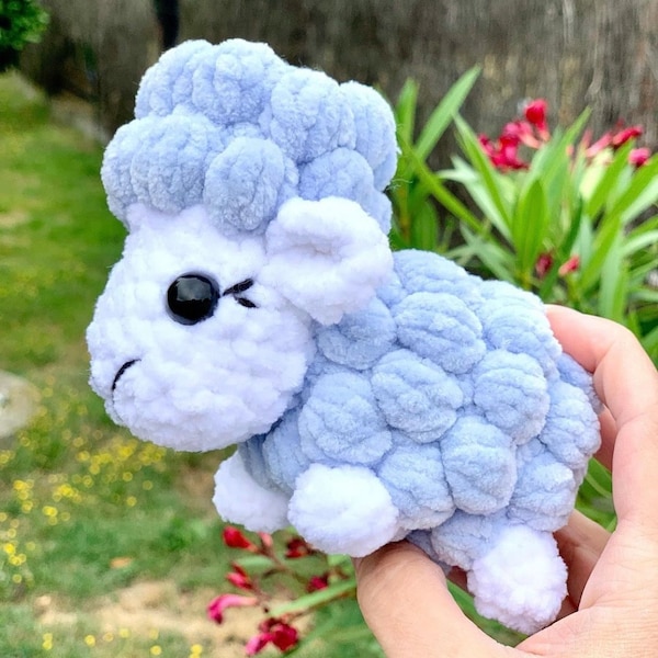 Fluffy Sheep PDF Pattern - Etsy